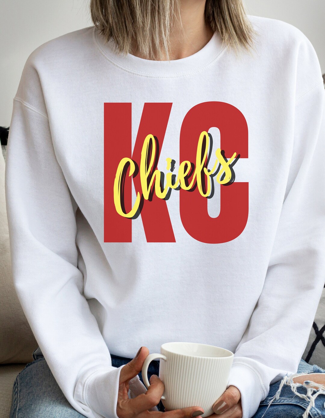 Kansas City Chiefs Football, KC Sweatshirt, KC Superbowl Champions ...