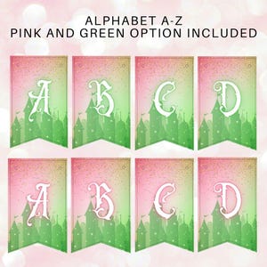 Personalized Wicked Themed Printable Birthday Banner Garland Bunting ...