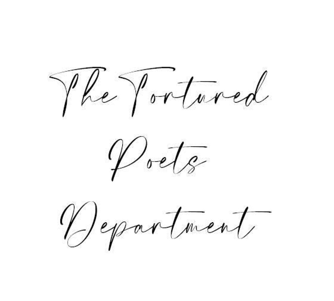 Taylor Swift the Tortured Poets Department Printable Lyrics Pages ...