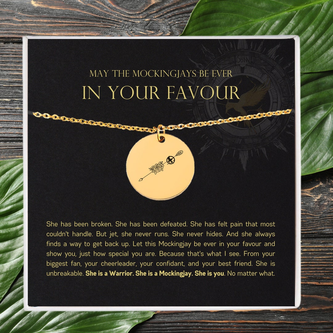 Custom Coin Necklace May the Mockingjays Be Ever in Your Favour ...
