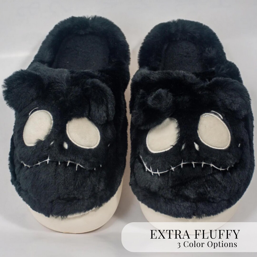 Cute Trendy Ghost Slippers for Teens Quirky Fluffy Shoes for Girls Cozy ...