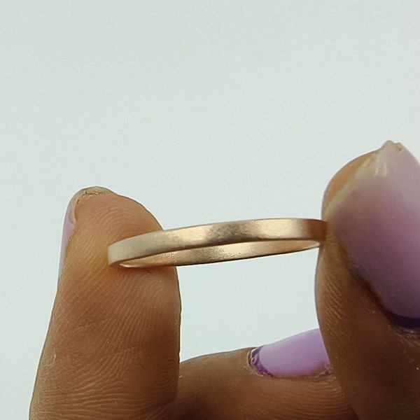 Simple Gold Band - Etsy