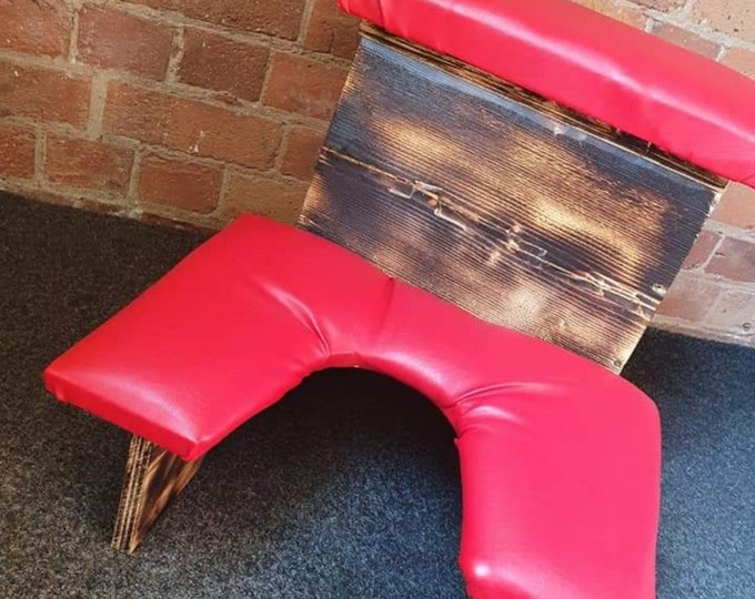 Handmade Wooden Kneeling Spanking Bench and Queening Seat, Role Play ...