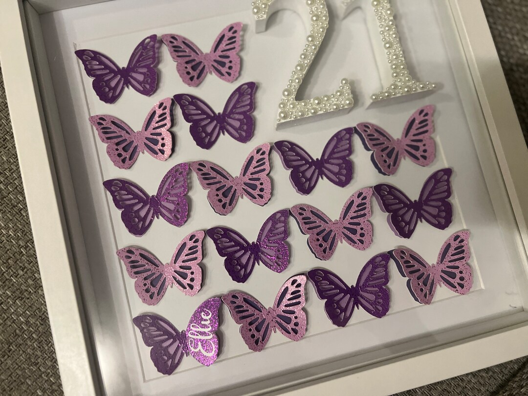 Birthday Shadow Box - Etsy