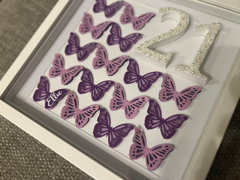 Birthday Shadow Box - Etsy