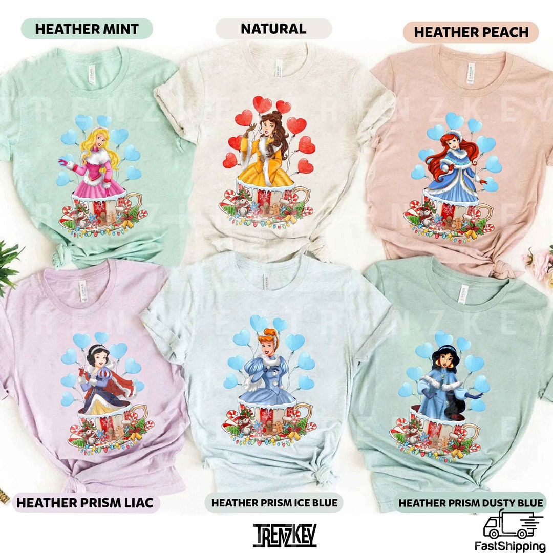 Disney Princess Shirt Princess Character Shirt Disney Trip - Etsy