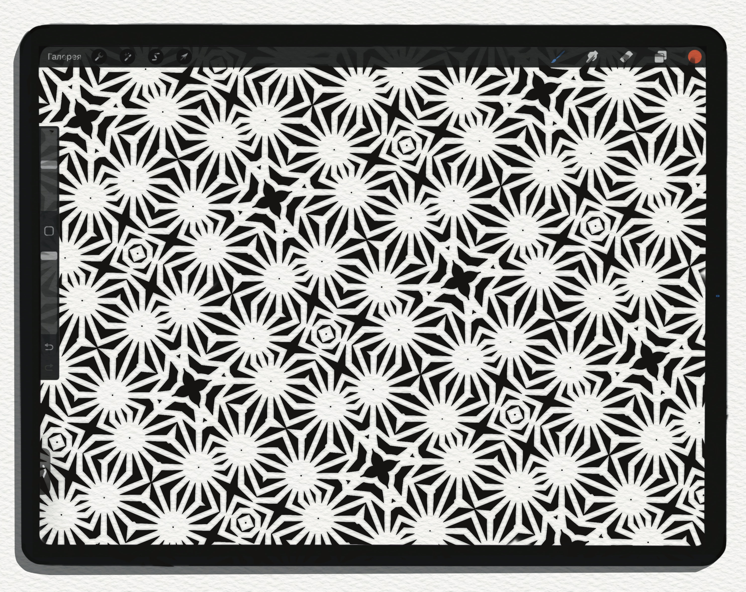 Seamless Geometry Pattern Brushes Vol.3 set of 200 / Procreate Brushes / Tattoo Geometry Pattern ...