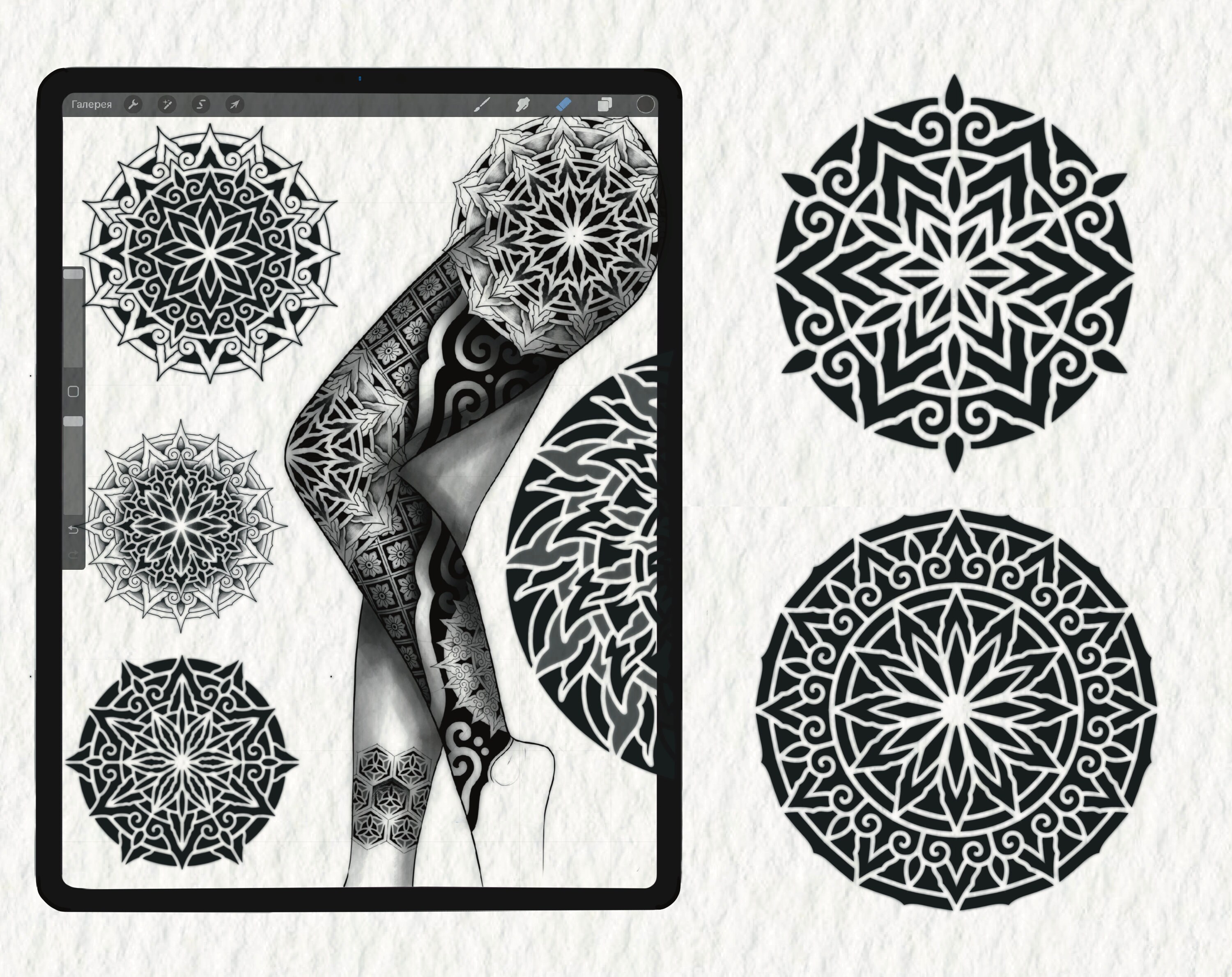 140+ Original Mandala Brushes for Procreate: Create Stunning Designs ...