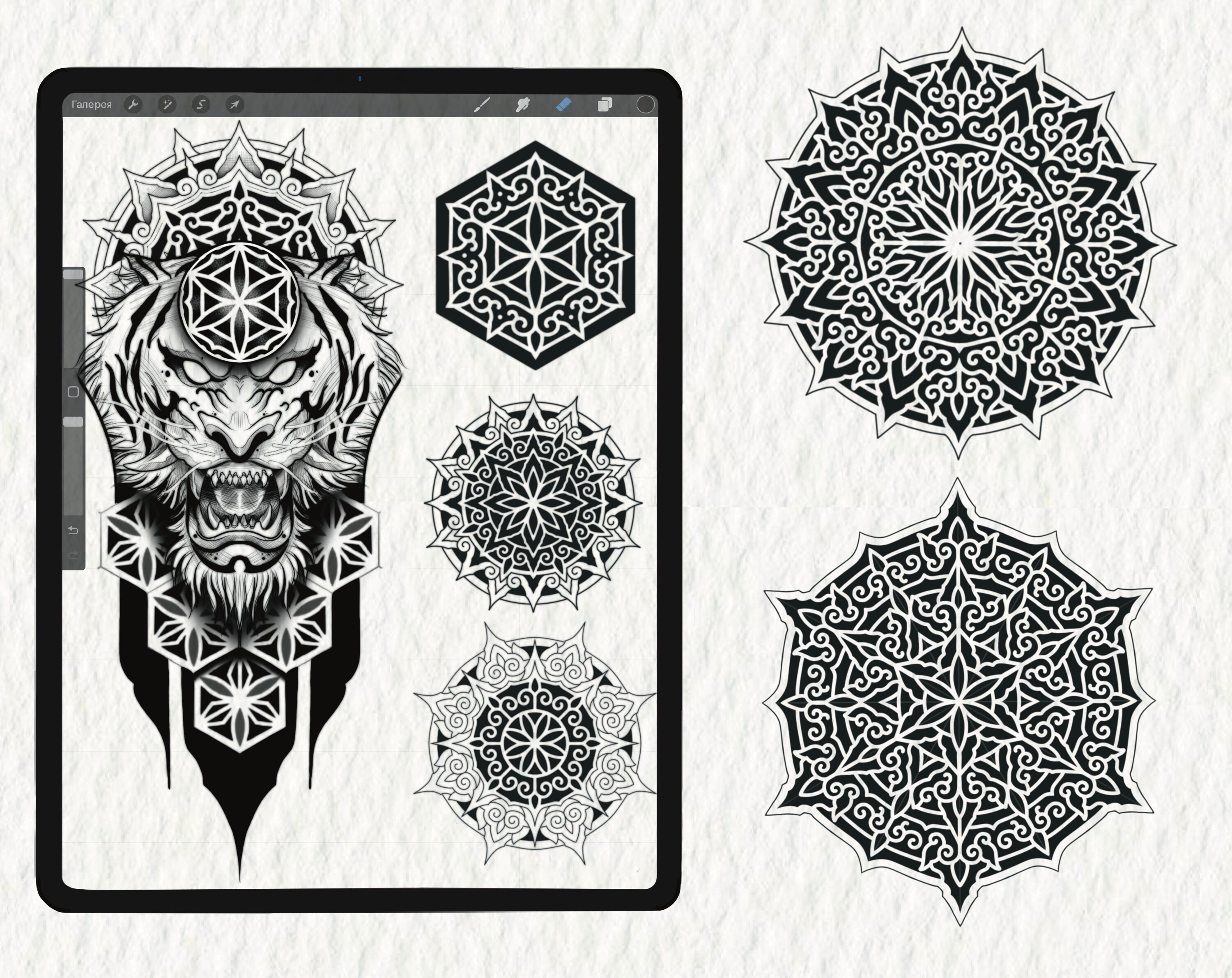 140+ Original Mandala Brushes for Procreate: Create Stunning Designs ...