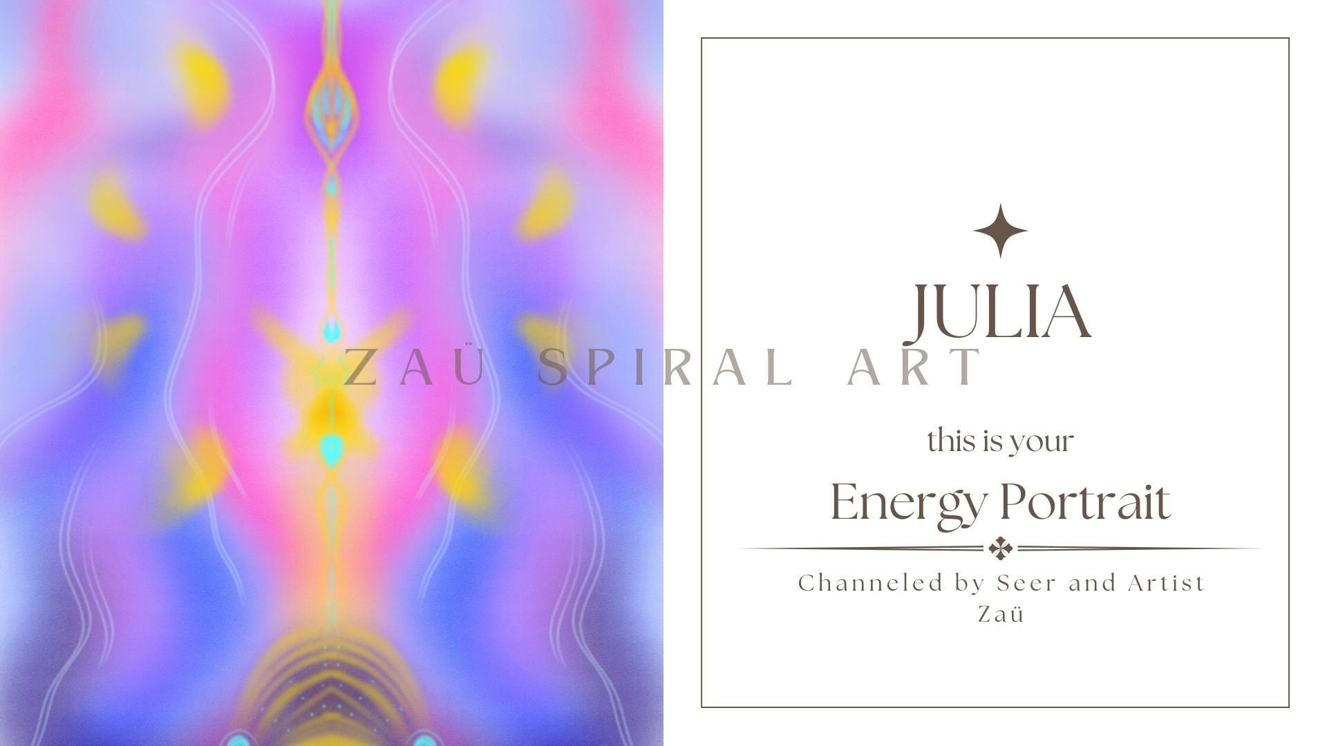 Soul Reading Energy Portraits Aura Art Illustrated Portraits Spiritual ...