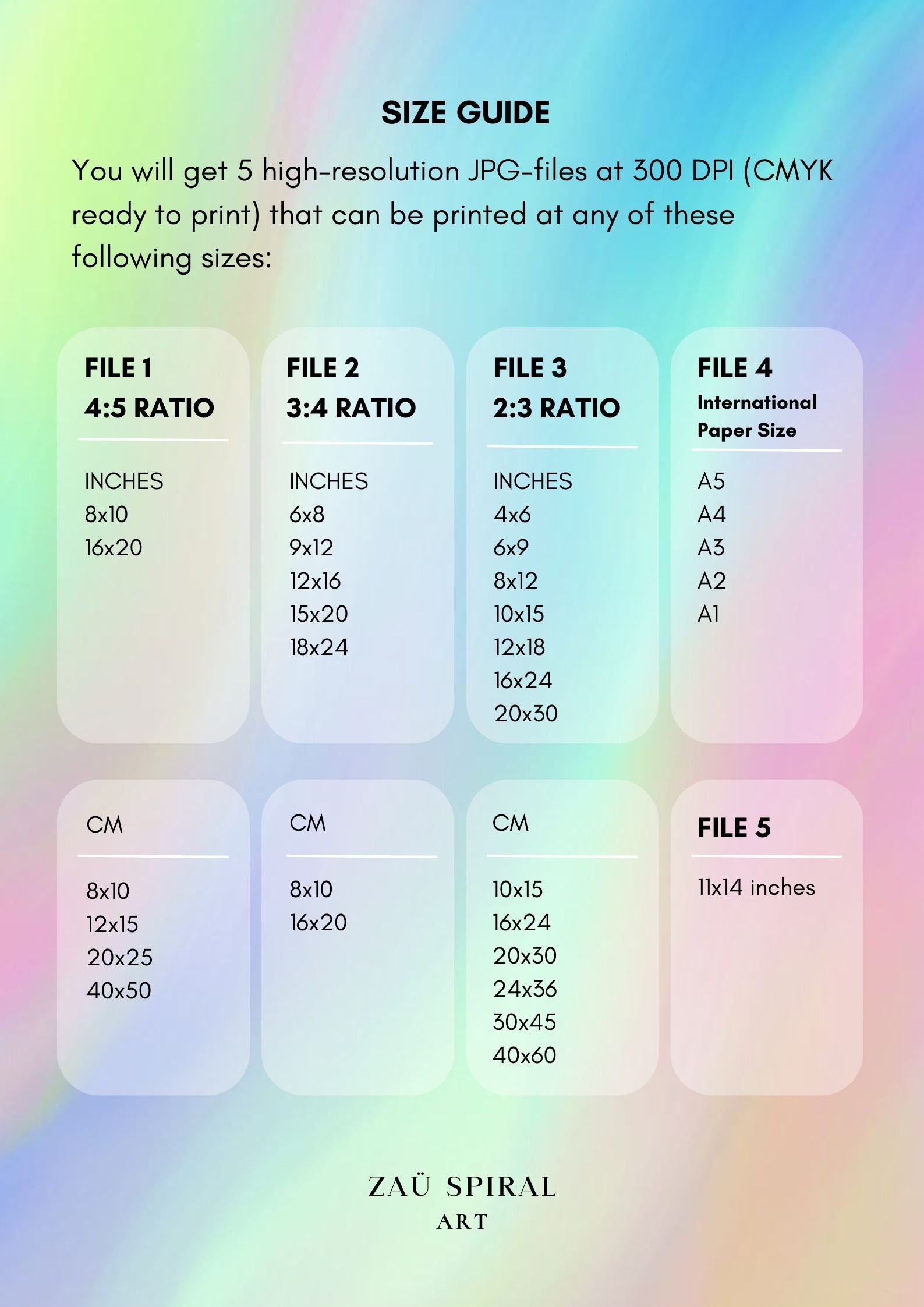 Activation Print Positive Aura Poster Spiritual Prints Meditation Wall ...