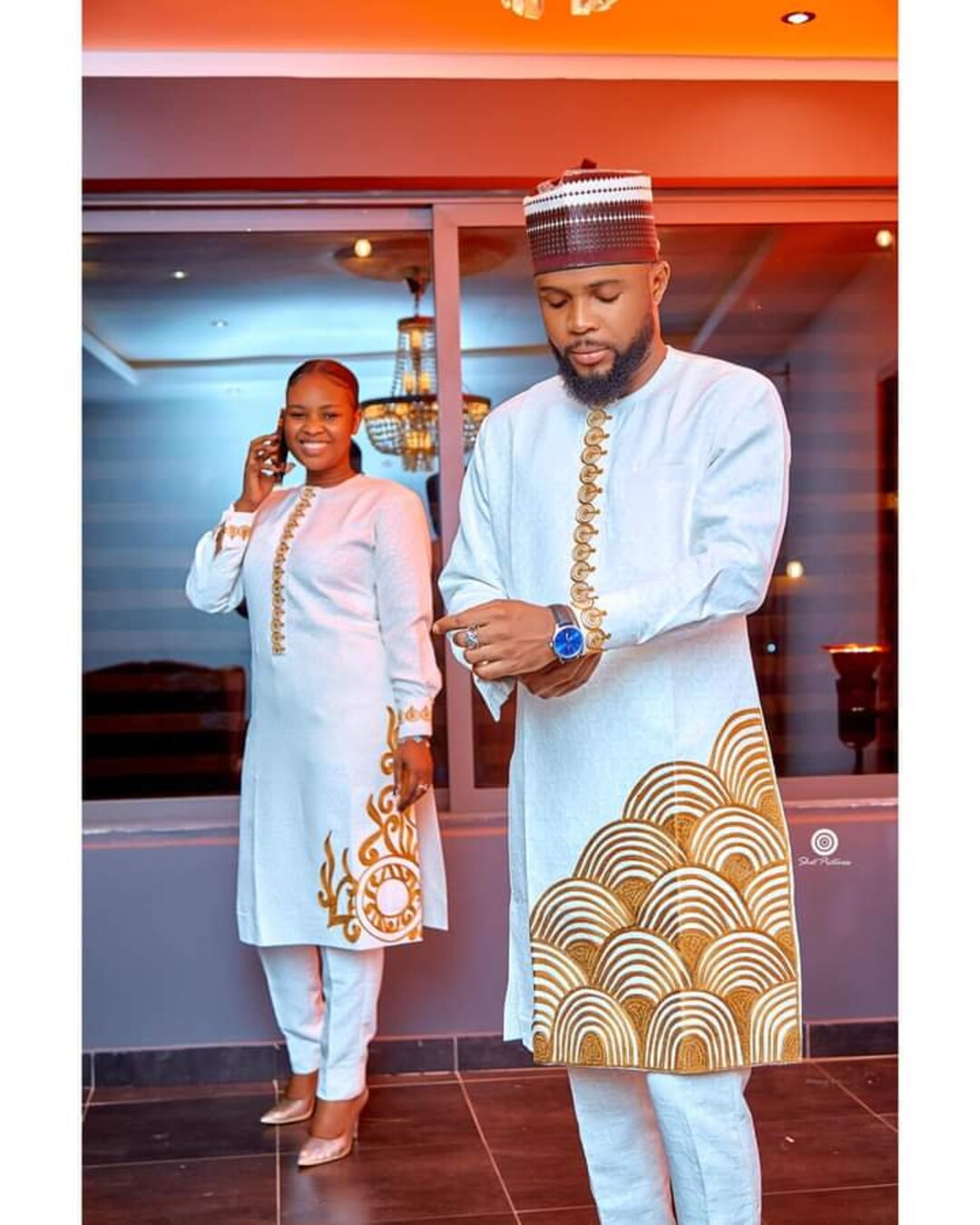 African Couple Suit/cuple Suit Setcouples African - Etsy