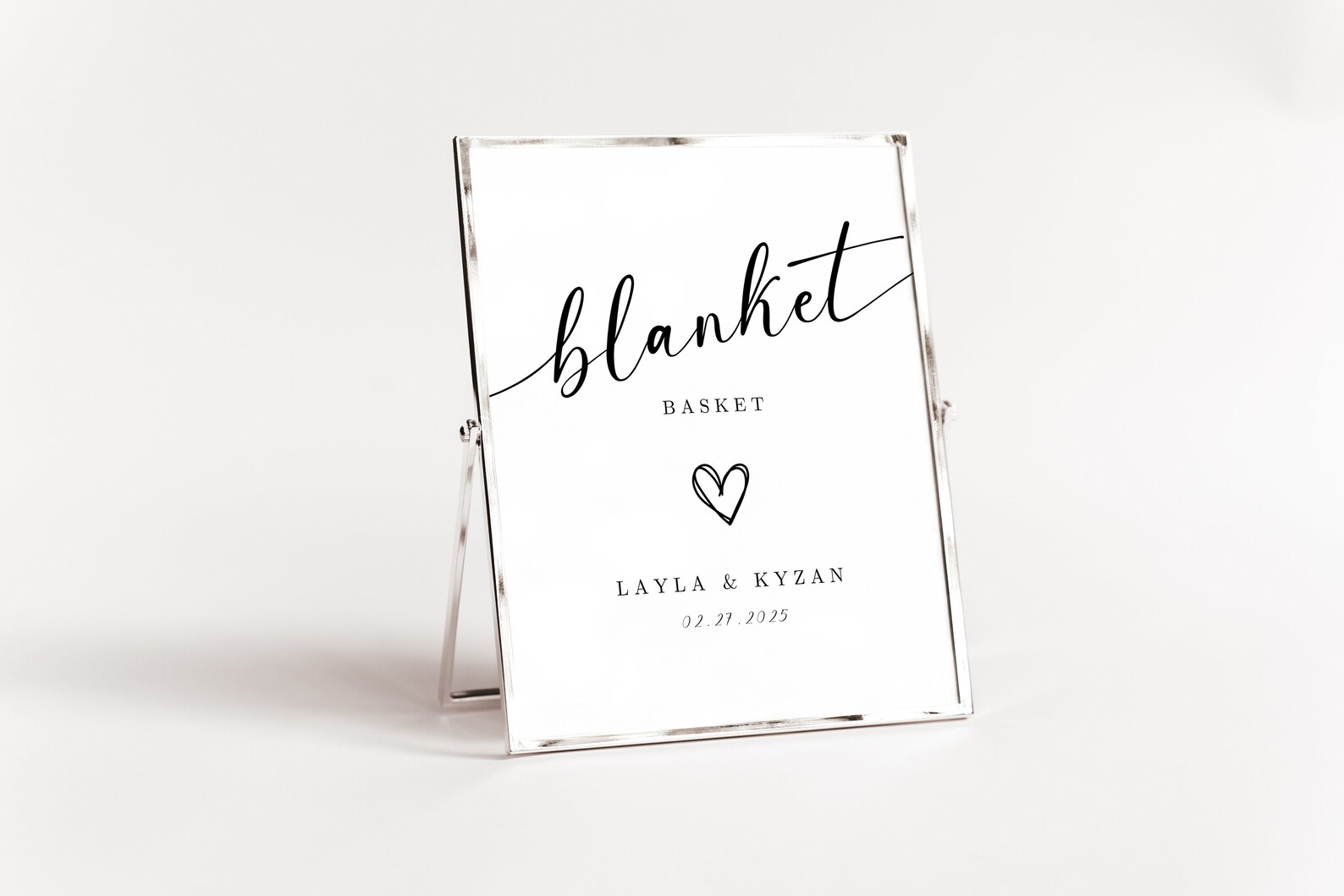 Blanket Wedding Sign Template, Wedding Blanket Sign Canva Template ...