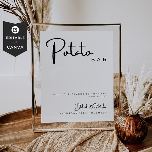 Potato Bar - Etsy