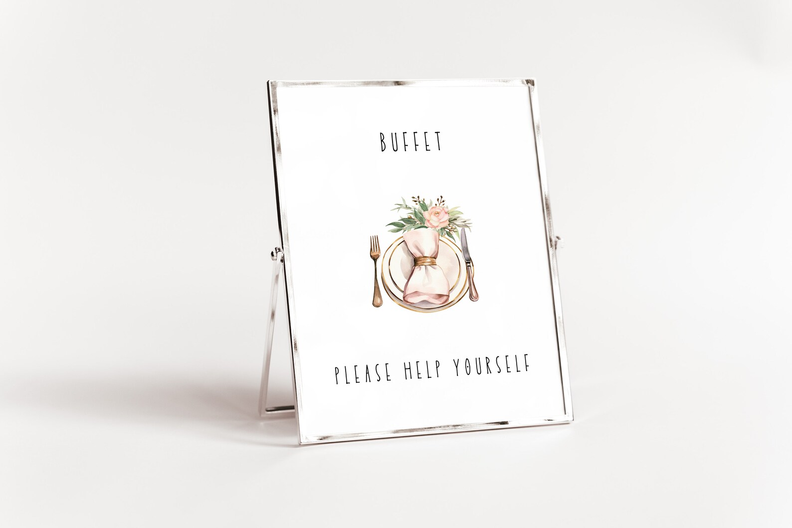 Wedding Buffet Menu Sign Food Menu Wedding Sign Editable - Etsy