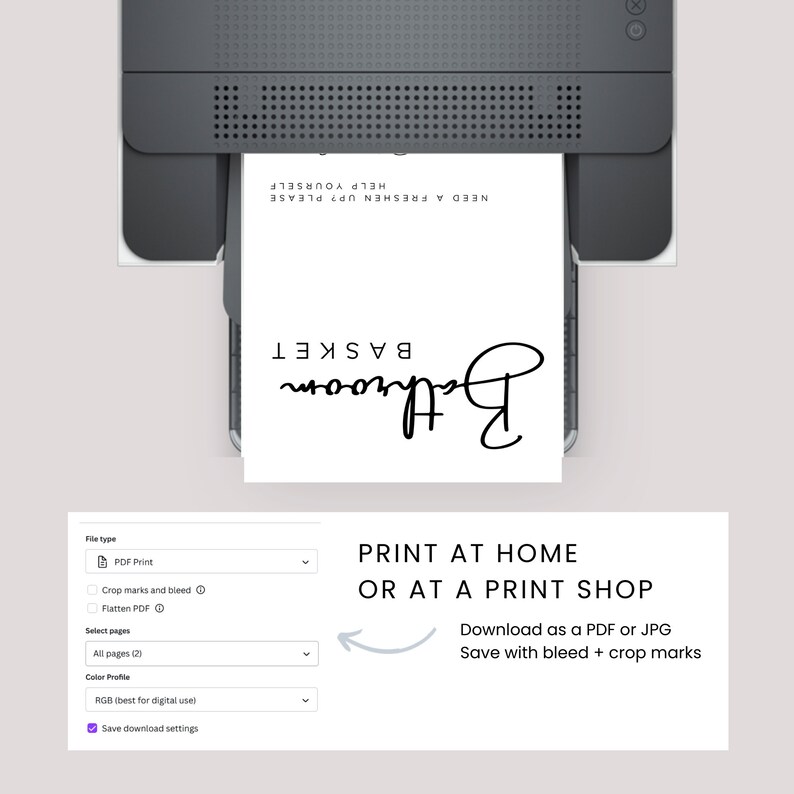 Modern Script Cards and Gifts Sign Template, Simple Minimalist Cards ...