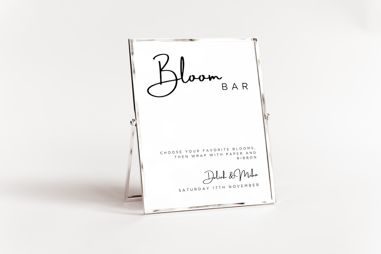 Flower Bar Bloom Sign, Bloom Bar Wedding Signs, Flower Box Wedding ...