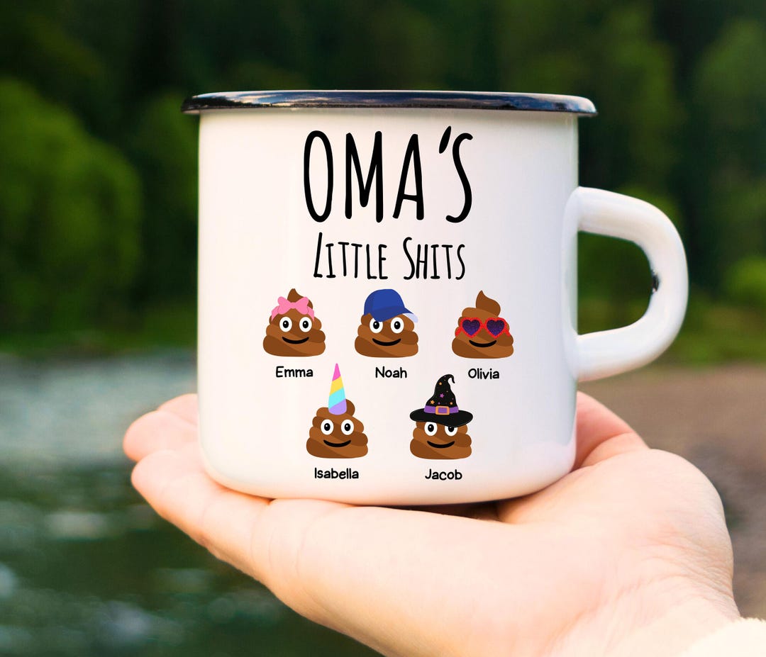 Oma Mug Oma's Little Shits Mug Personalized Oma Mug Mother's Day Gift ...