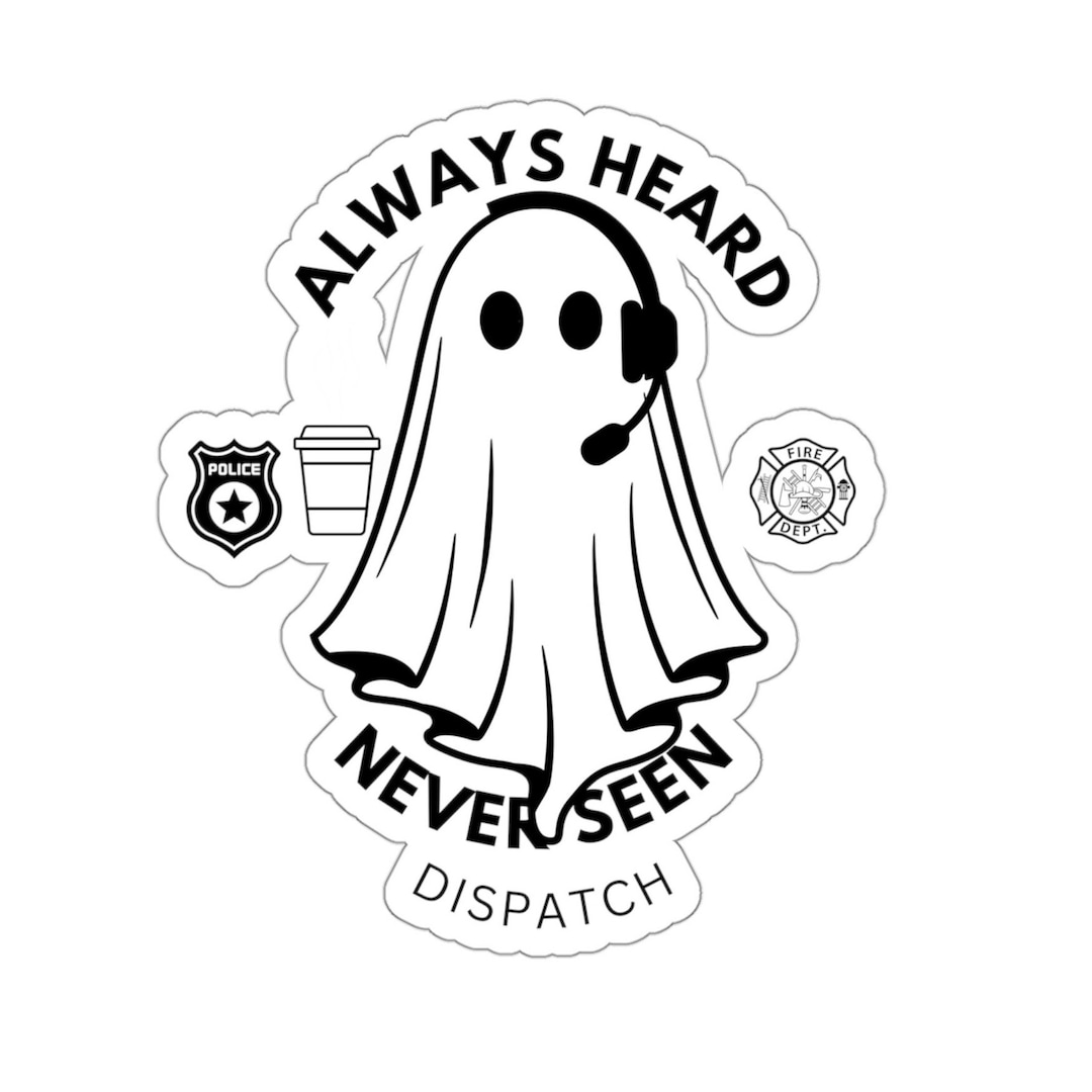 Ghost Dispatcher Always Heard Never Seen POLICE/FIRE 911 - Etsy