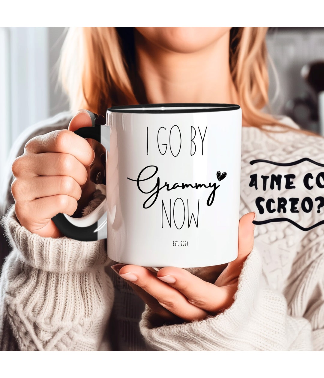 Personalized I Go by Grammy Now Funny Grandma Mug Grammy Life Mug ...
