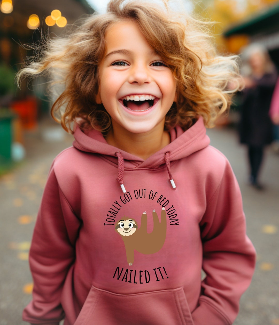 Funny Sloth Hoodie, Cool Sloth Graphic Hoodie ,spoof Hoodie, Cool ...