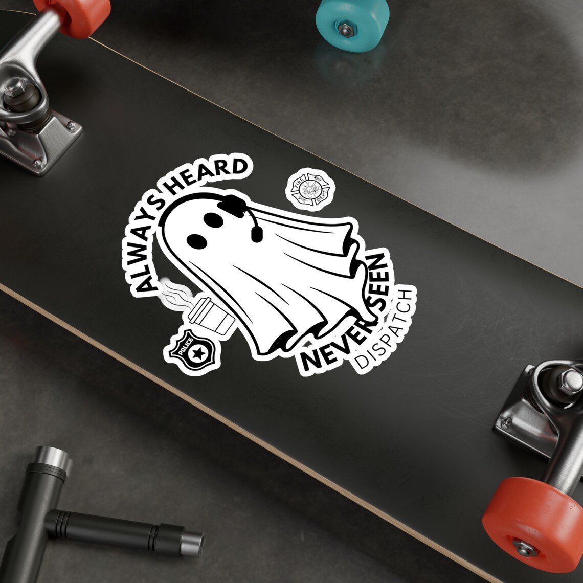 Ghost Dispatcher Always Heard Never Seen POLICE/FIRE 911 Operator ...