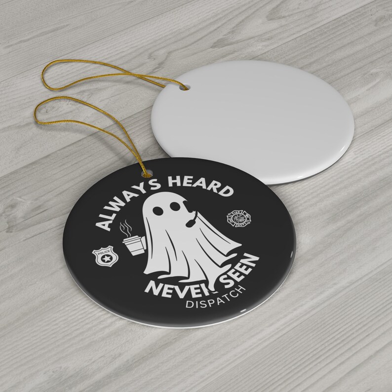 Ghost Dispatcher Always Heard Never Seen POLICE/FIRE 911 Operator Gift ...