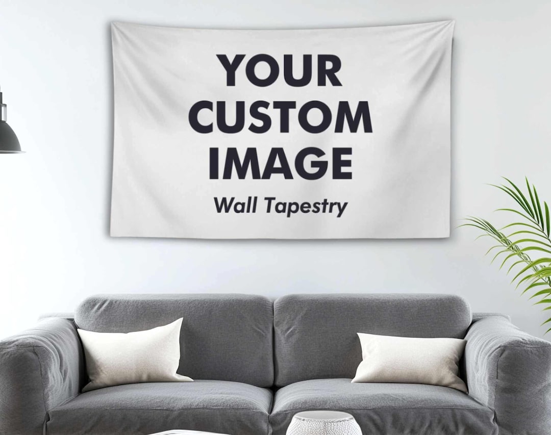 Custom Wall Backdrop Tapestry Photo Wedding Birthday Decor Hanging ...