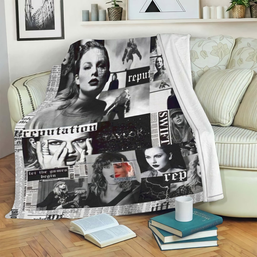 Taylor Reputation Fleece Blanket, the Eras Tour 2024 Blanket, Taylor ...