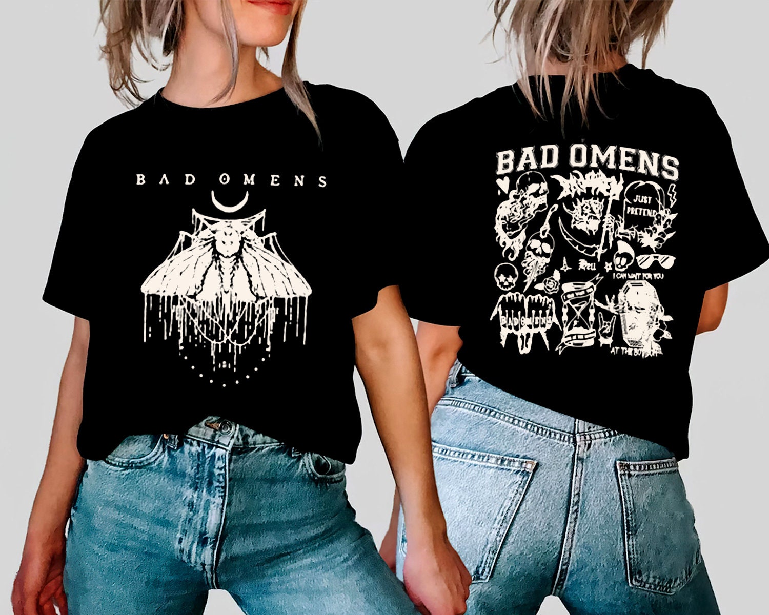 Vintage Bad Omens 2024 Shirt, Bad Omens Concrete Forever Tour 2024 T Shirt sold by Allyn Search ...