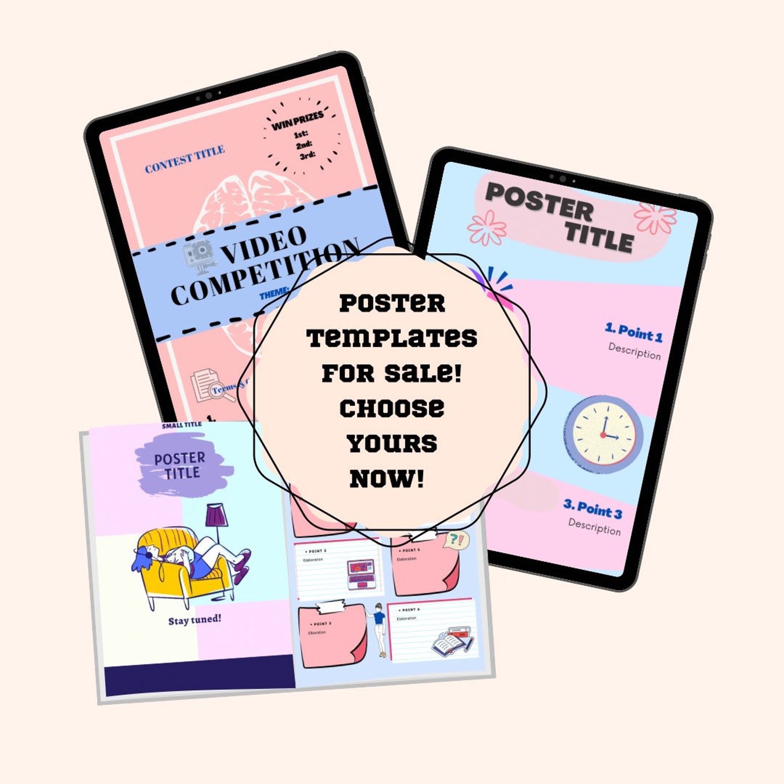 Canva Editable printable Poster Template Instagram Social Etsy Canva Editable printable Poster Template Instagram Social Etsy