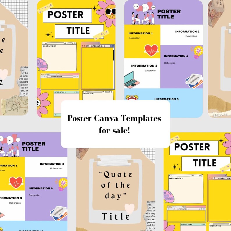 Canva Editable/printable Poster Template instagram Social - Etsy