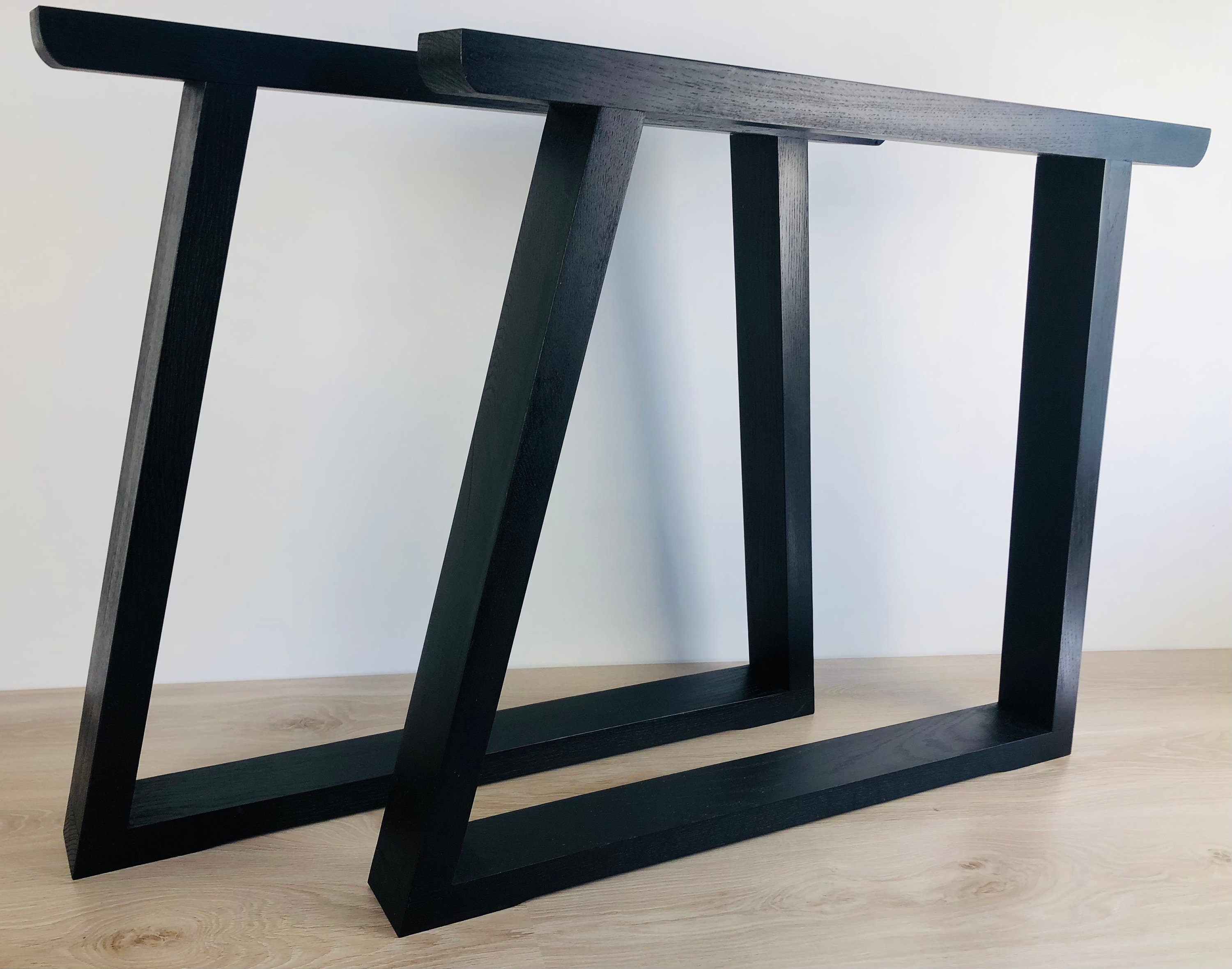 Oak Table Legs U-shaped Oak Legs - Etsy UK