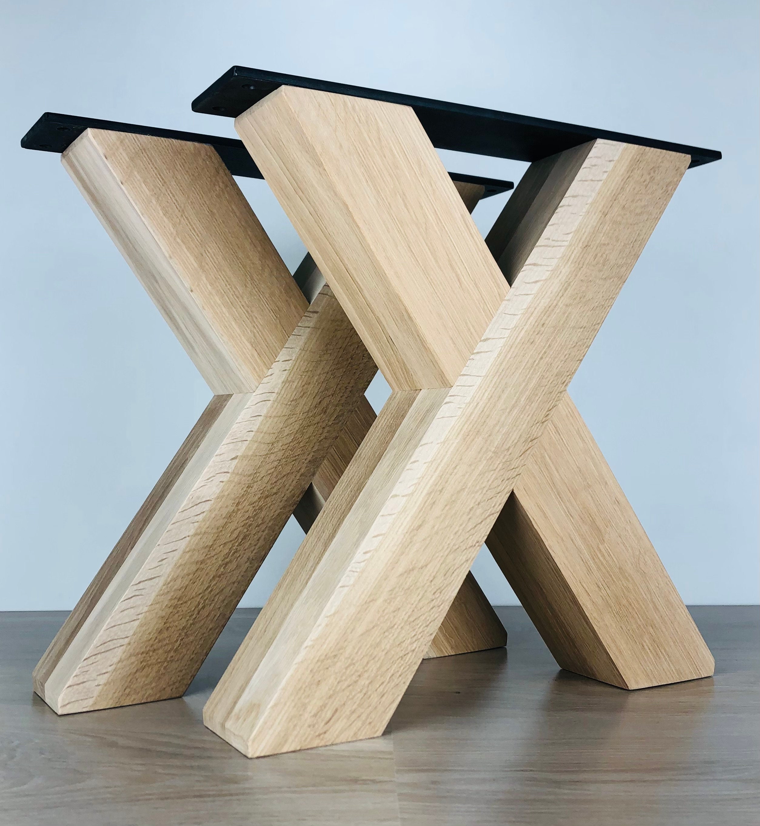 Heavy Duty Bench Legs, Bench Legs X-shaped 80 X 80 Mm - Etsy