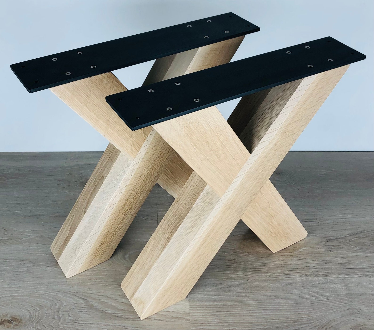 Heavy Duty Bench Legs, Bench Legs X-shaped 80 X 80 Mm - Etsy