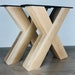 Heavy Duty Bench Legs, Bench Legs X-shaped 80 X 80 Mm - Etsy