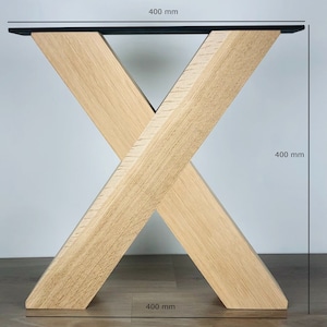 Heavy Duty Bench Legs, Bench Legs X-shaped 80 X 80 Mm - Etsy