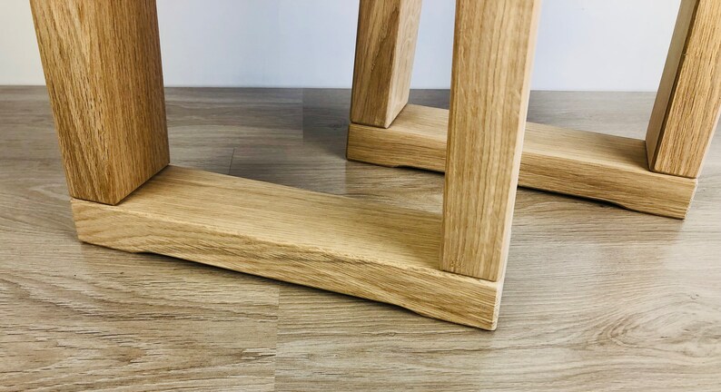Console Table Legs Oak Legs - Etsy