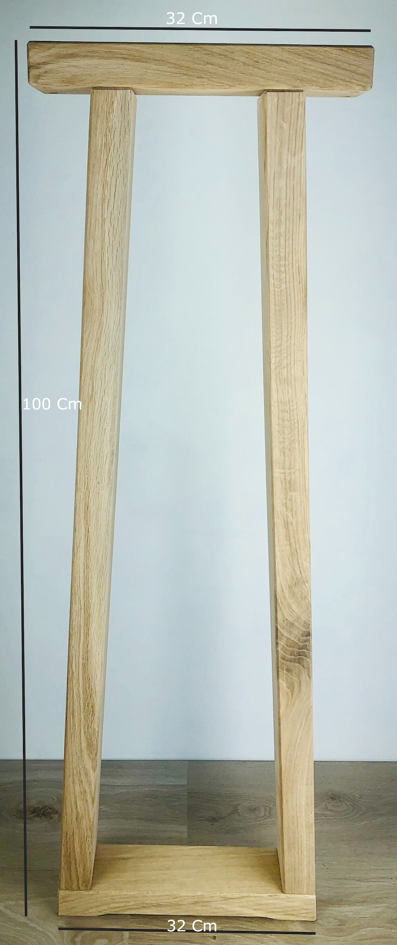 Console Table Legs Oak Legs - Etsy