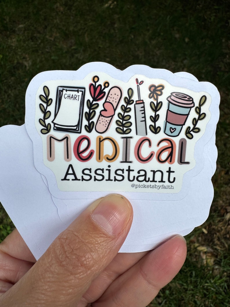 Medical Assistant Stickers - Etsy