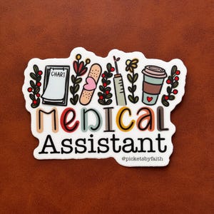 Medical Assistant Stickers - Etsy