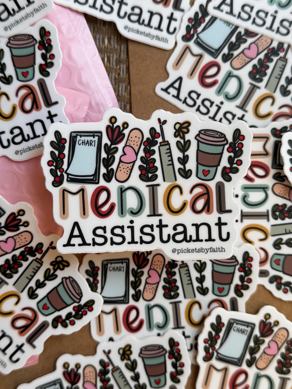 Medical Assistant Stickers - Etsy