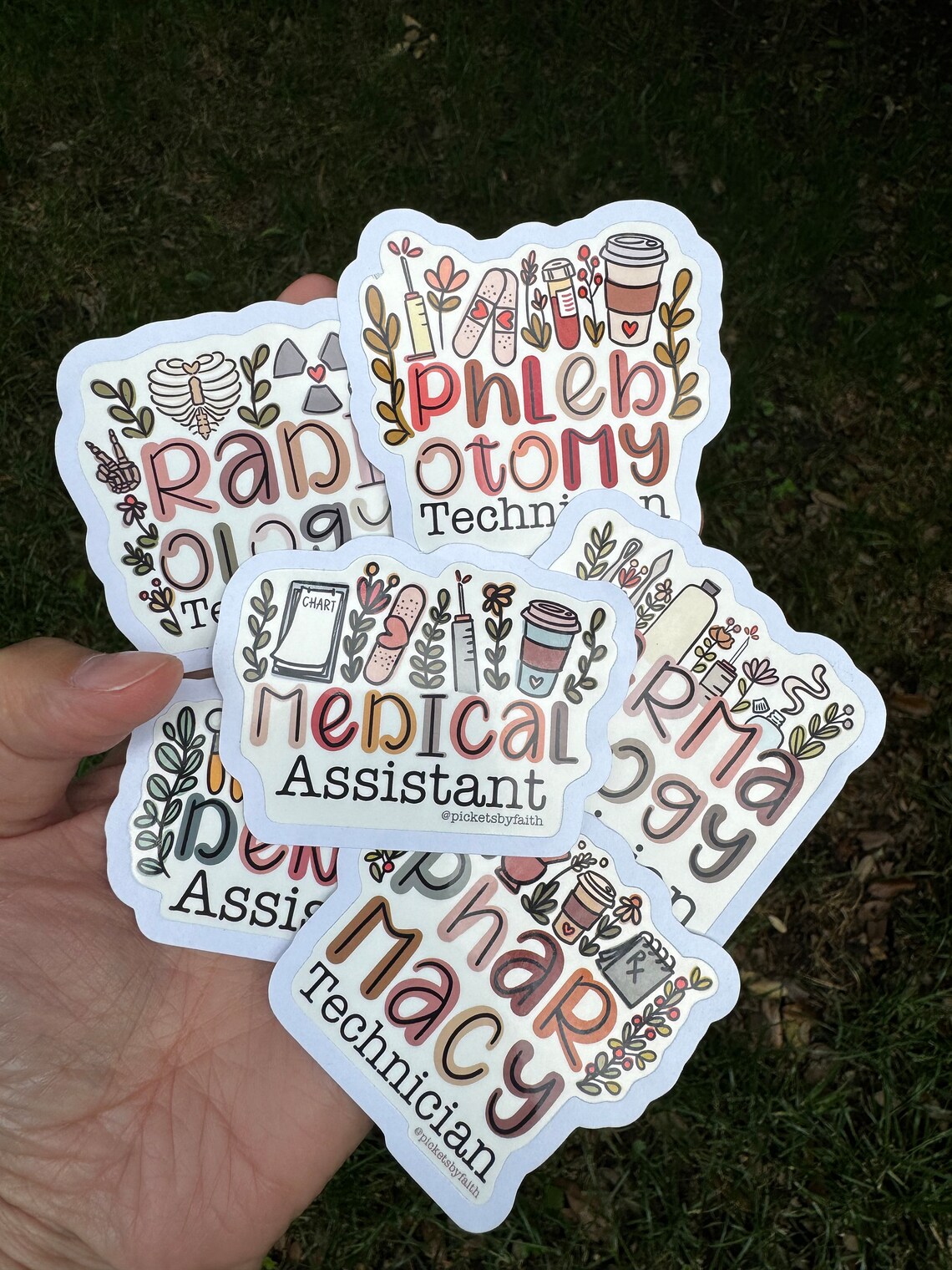 Medical Assistant Stickers - Etsy