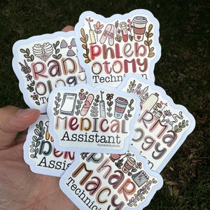 Medical Assistant Stickers - Etsy
