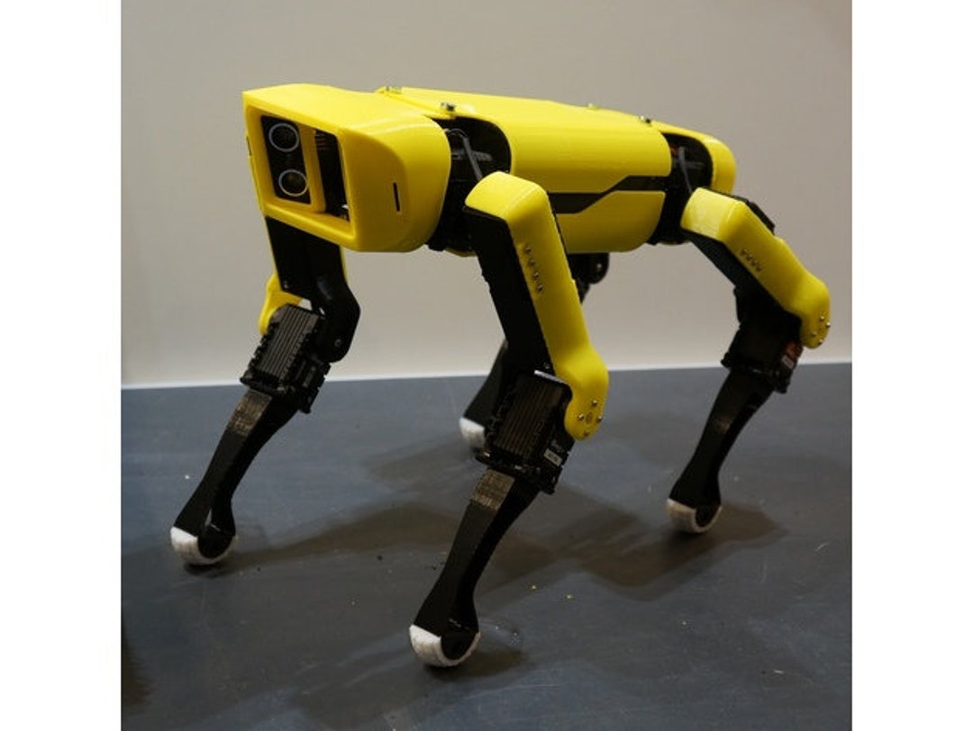 3D Printable Spotmicro Robot Dog With STL Dynamixel Get - Etsy