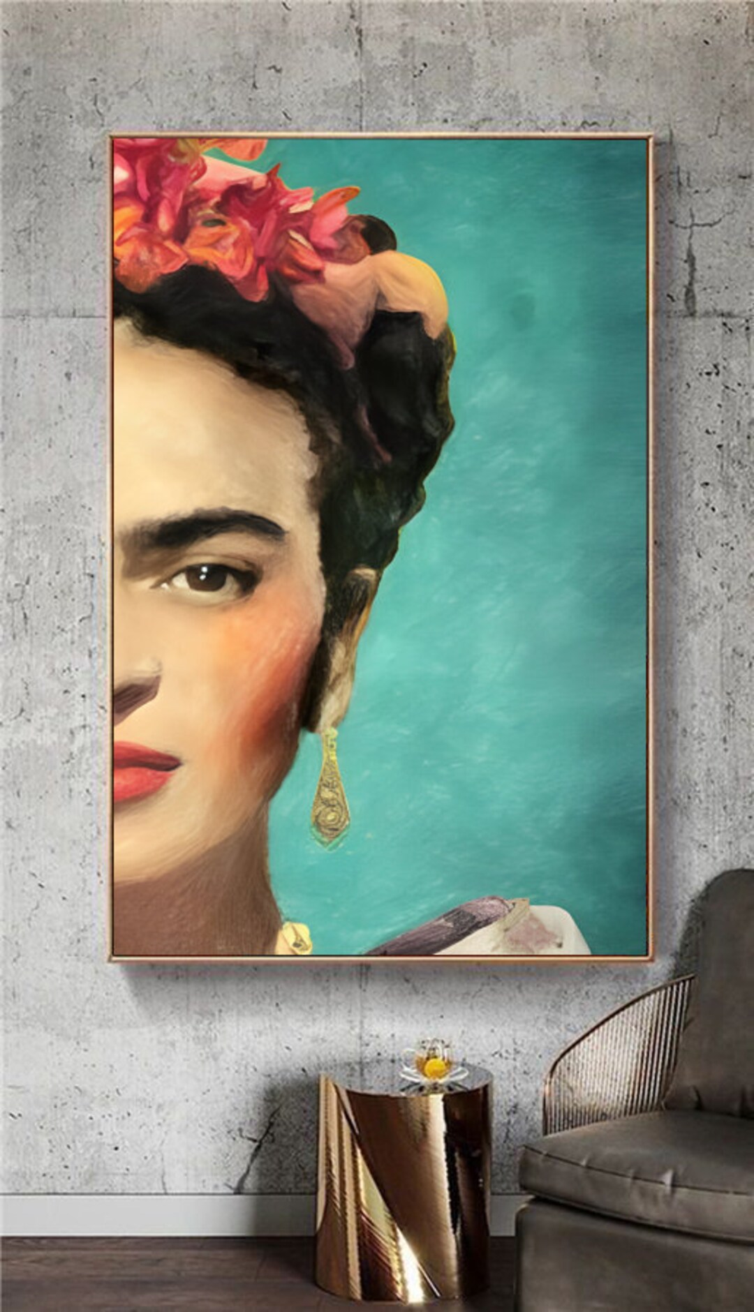 Vintage Frida Kahlo Poster Retro Art Print Vintage Poster - Etsy