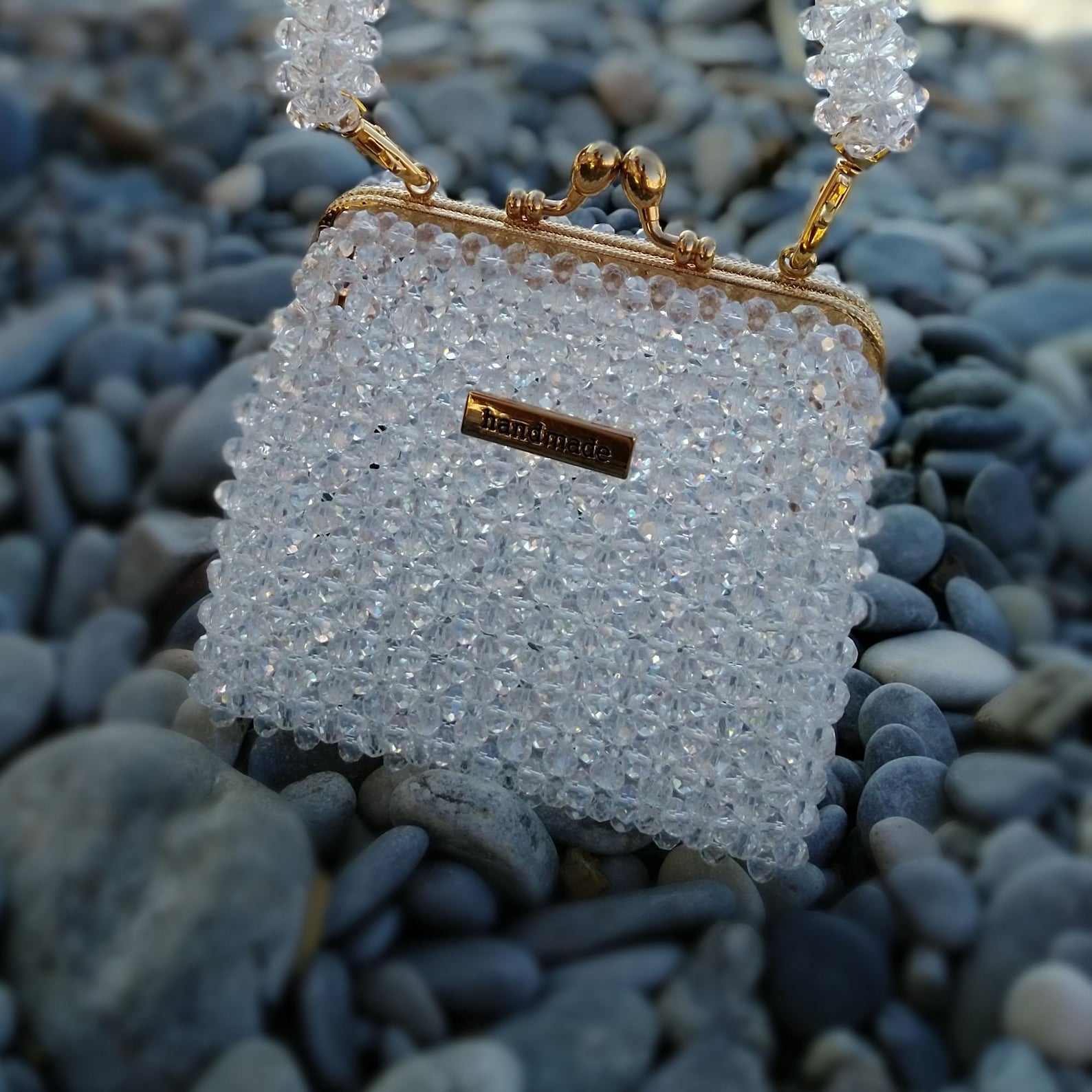 Beaded Evening Purse Tutorial, DIY Crystal Clutch Pattern PDF (english ...