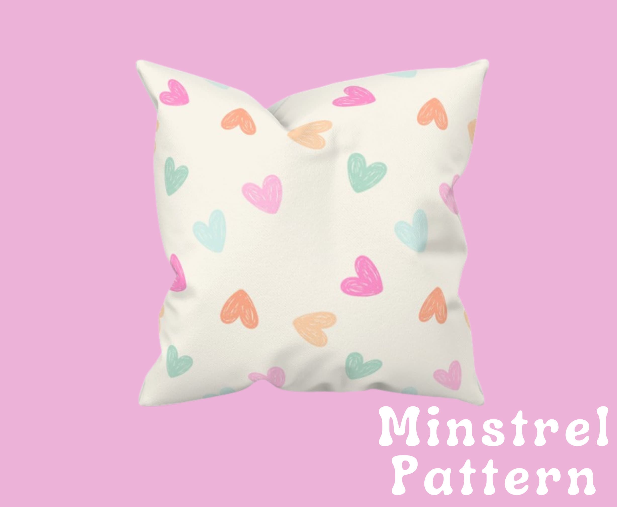 Spring Heart Seamless Digital Pattern Files for Fabric Printing ...