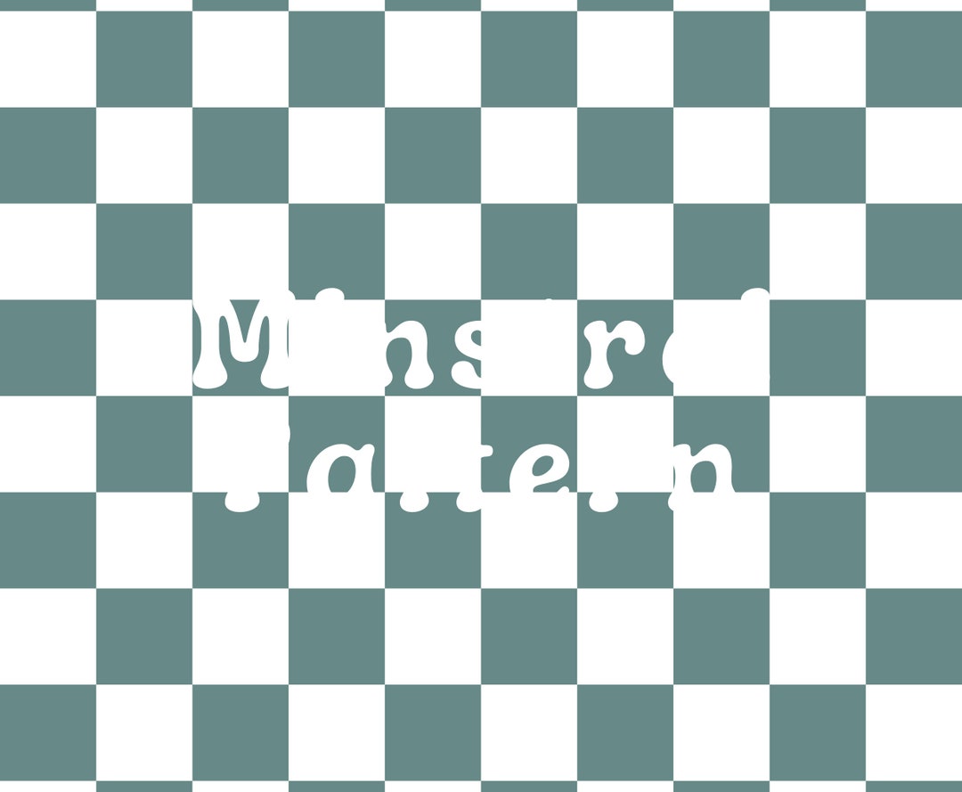 Basic Blue and White Checkerboard Seamless Pattern Files for Custom ...
