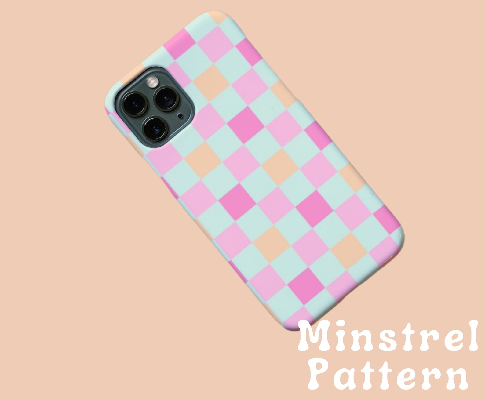 Seamless Summer Checkered Pattern Background Fabric Pattern Spring ...